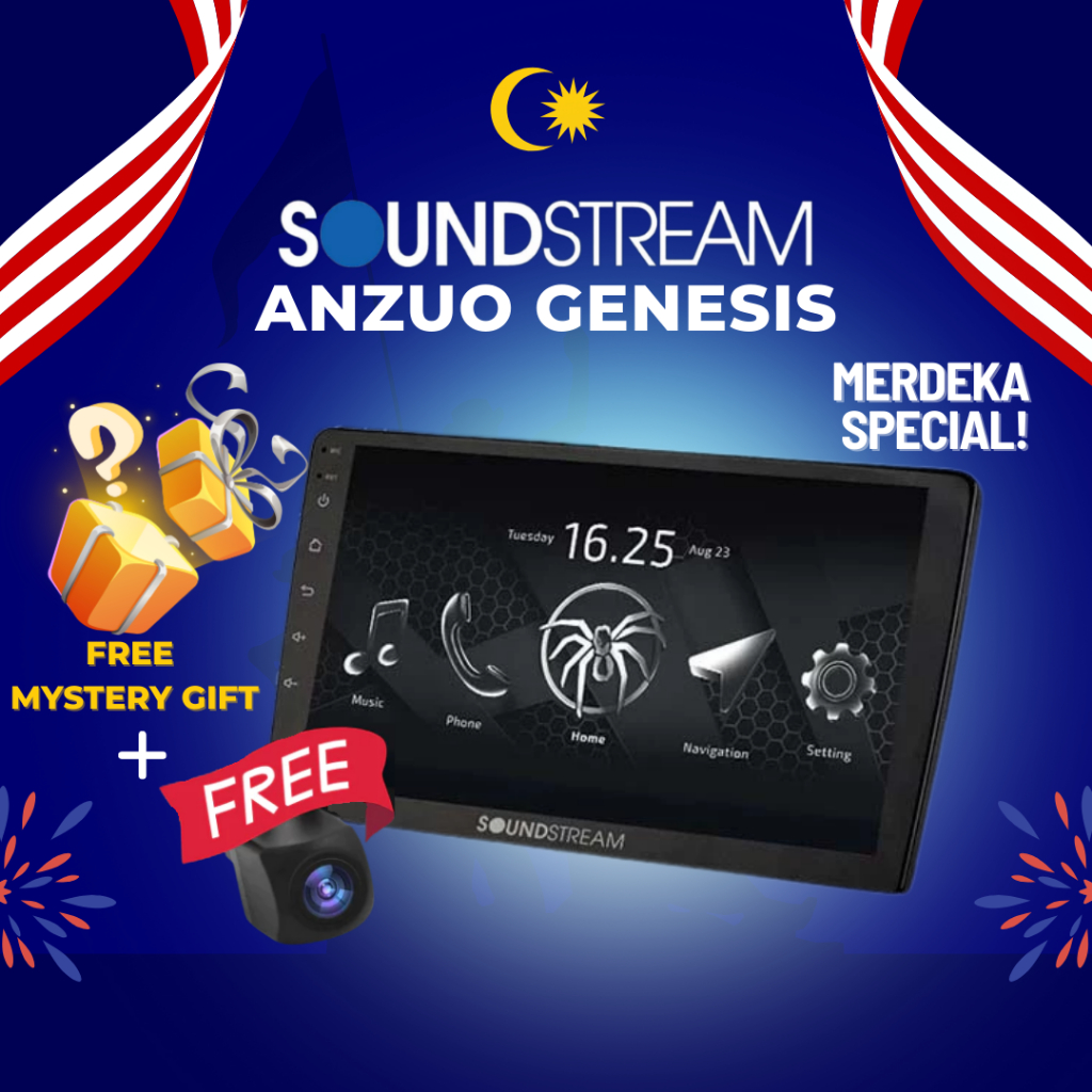 soundstream 4+64gb anzuo genesis android player with carplay android auto 32band EQ DSP (2024 ...