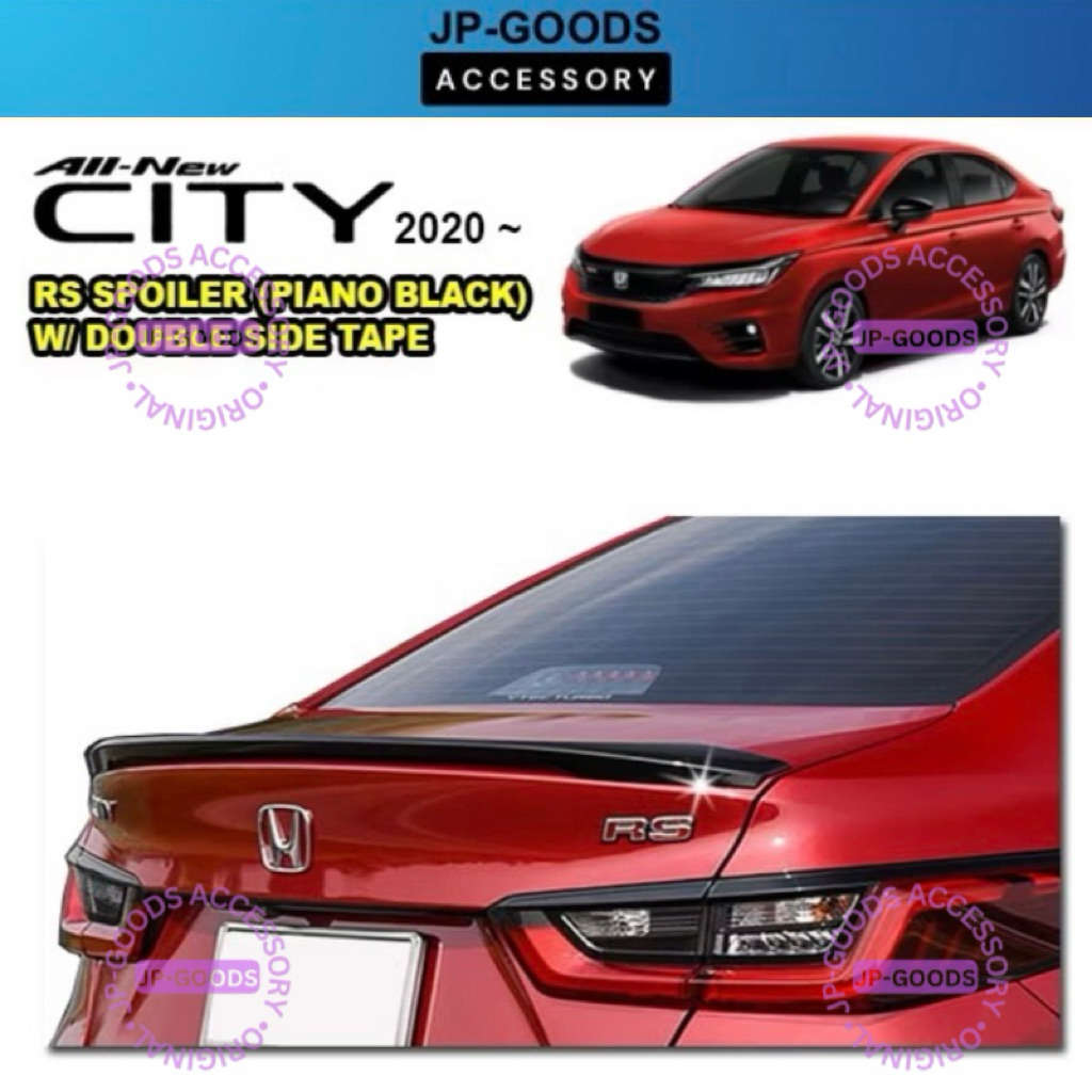 Honda City 2020 2021 OEM RS Ducktail Spoiler Lip (ABS) with Painting ...