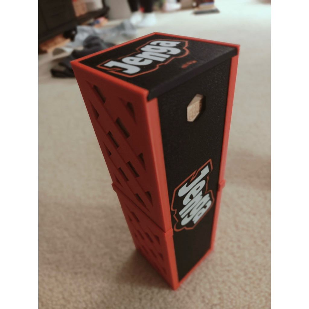 Jenga Building Blocks and Storage Boxes Storage Classic Jenga Wooden ...