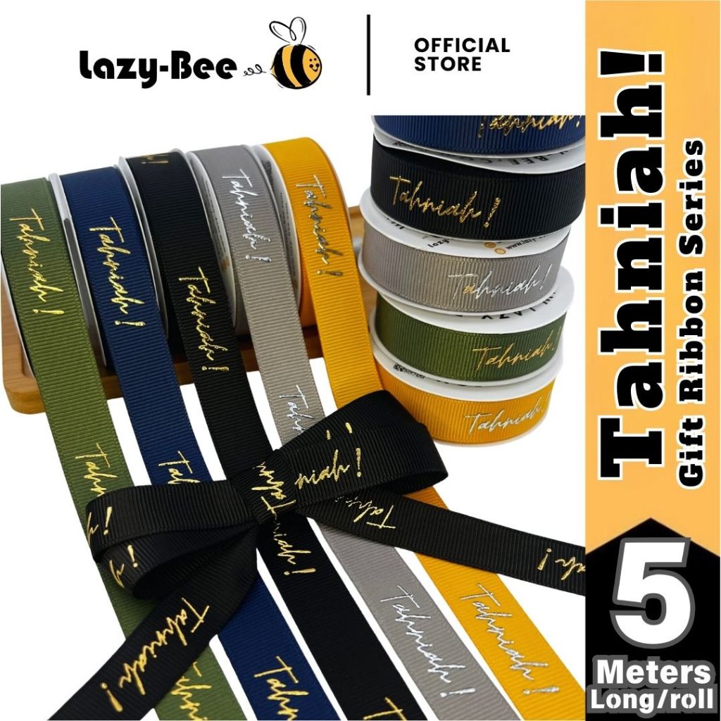 LAZY BEE Congratulation Congrats Ribon Reben Ribbon Riben Tahniah ...