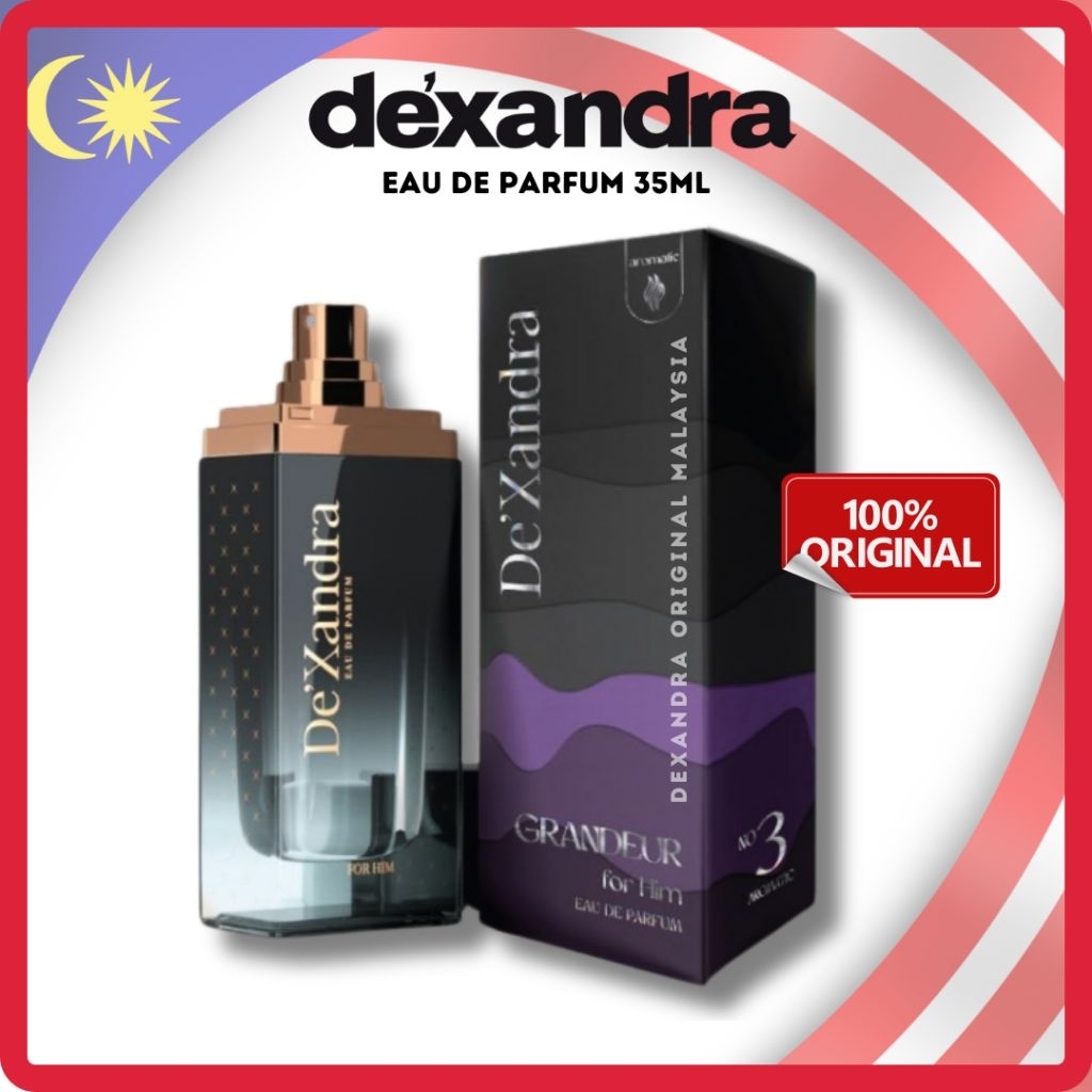 Dexandra Perfume Original HQ For Men EDP Long Lasting 35ml Pati minyak ...