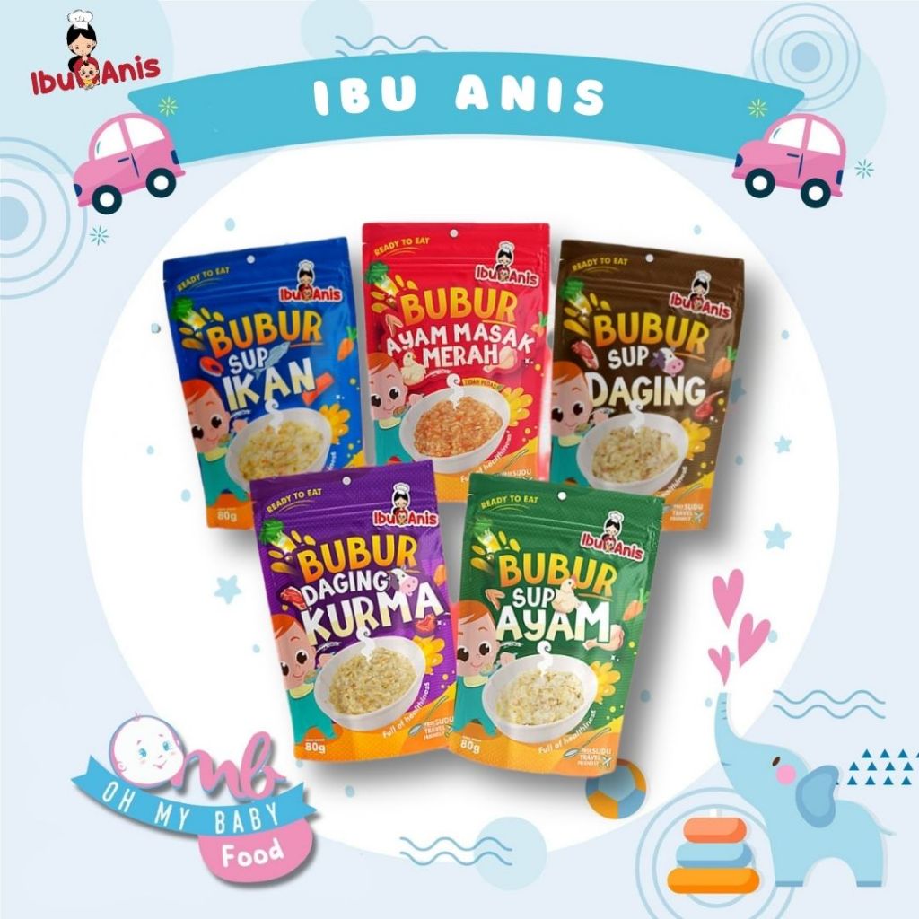 IBU ANIS RTE - READY TO EAT BABY PORRIDGE | BUBUR BERLAUK BAYI [ TRAVEL ...