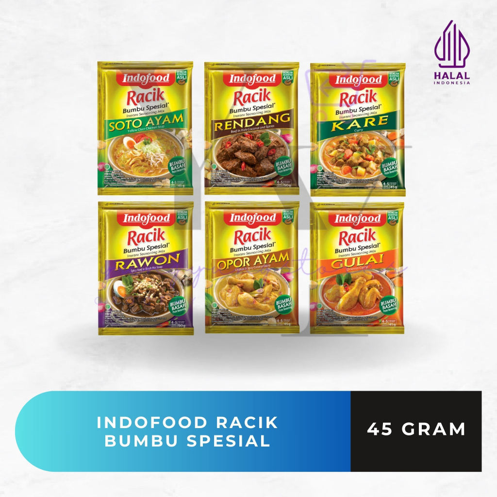 Indofood Racik Rawon / Soto Ayam / Rendang | Shopee Malaysia