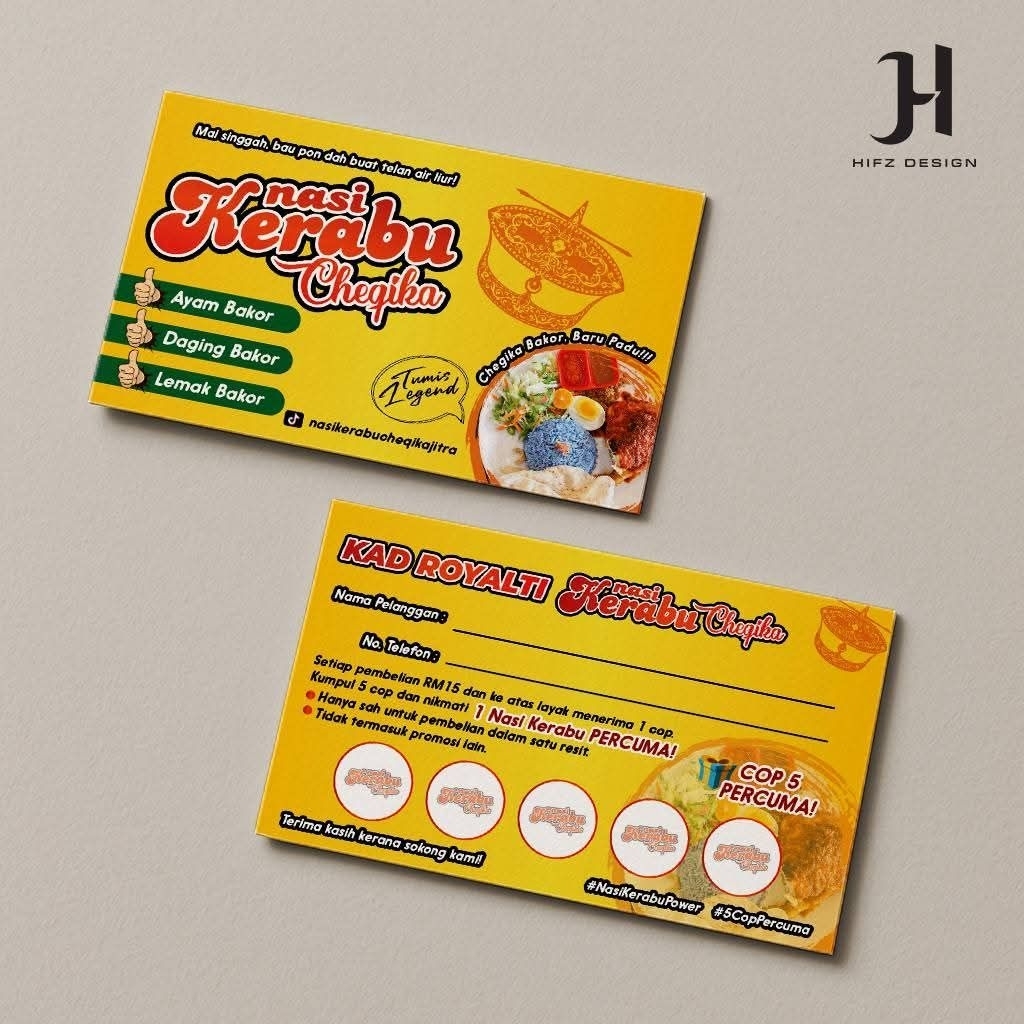 Printing Namecard Kad Nama Murah – 100pcs Custom Business Card | Shopee ...
