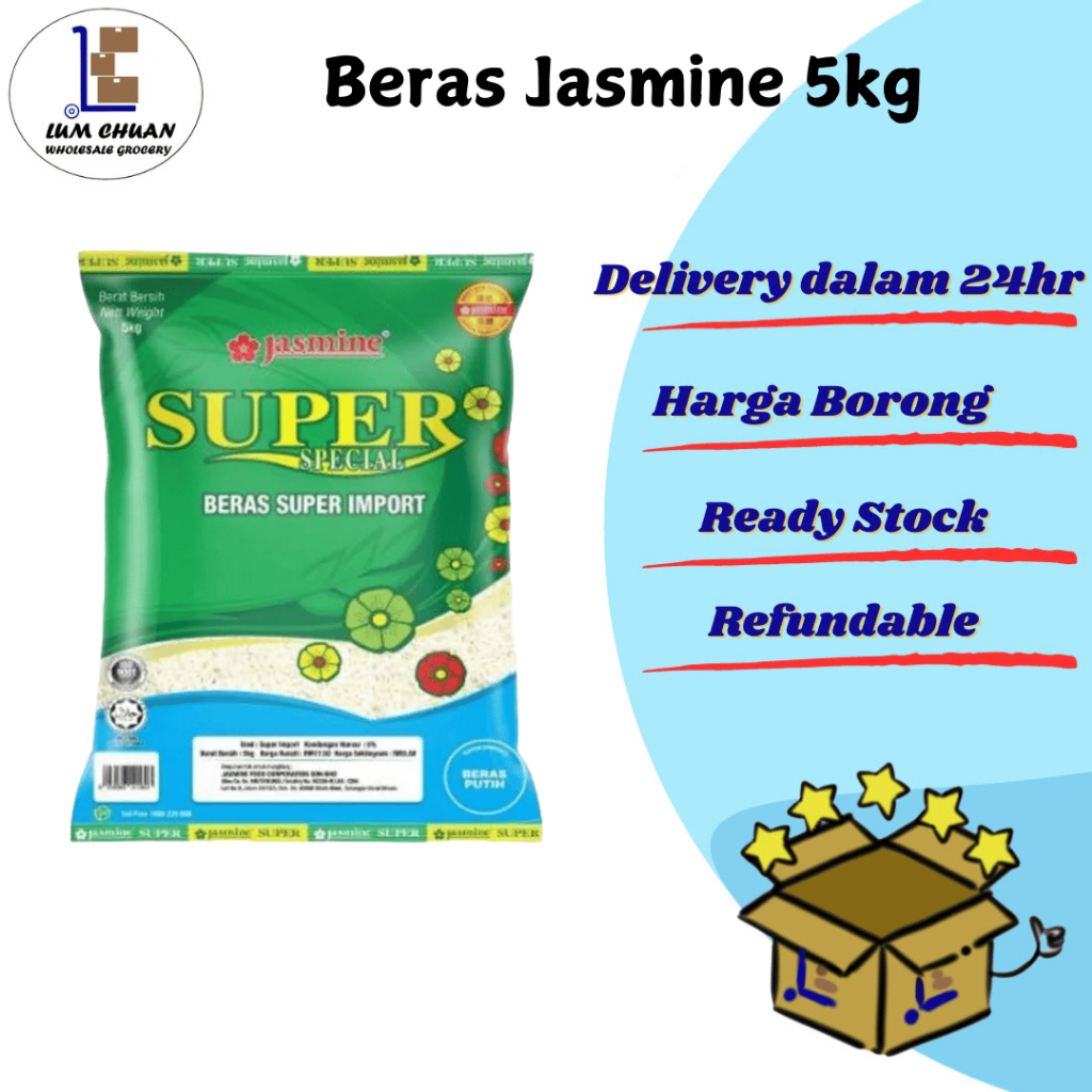 Beras Jasmine Super Special Super Import 5kg | Shopee Malaysia