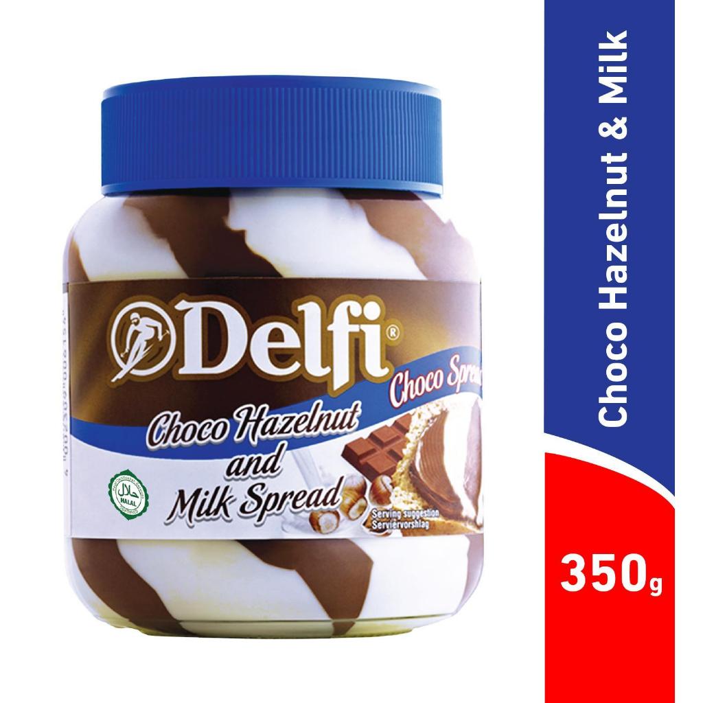 Delfi Choco Hazelnut and Milk Spread 350g | Shopee Malaysia