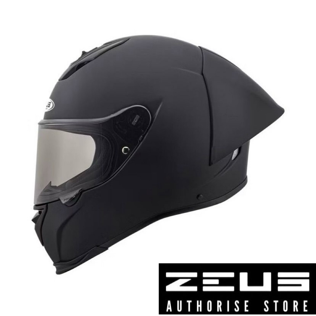 ZEUS HELMETS ZS-1900 FULL FACE HELMETS (COMES WITH SPOILER) | Shopee ...
