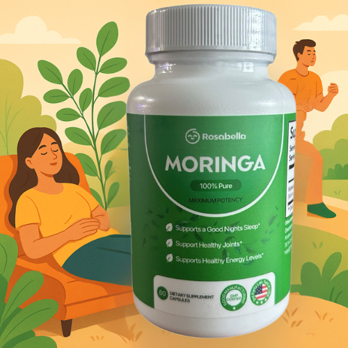 Rosabella Moringa Capsules (800mg) 60 capsul - Ready Stock | Shopee ...