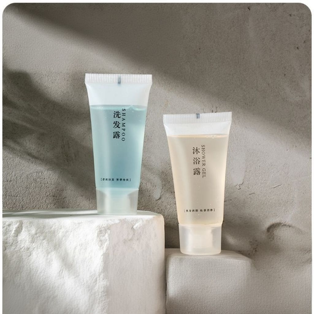 [50pcs] 20ml Hotel disposable shampoo/body shampoo, 20ml酒店沐浴露，洗发露, 20ml ...