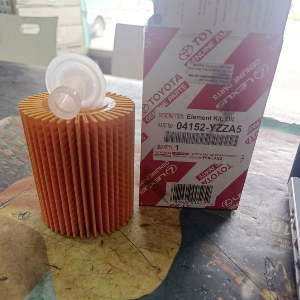 TOYOTA OIL FILTER 04152-YZZA5 MARKX CROWN MAJESTA FJ CRUISER LEXUS ...