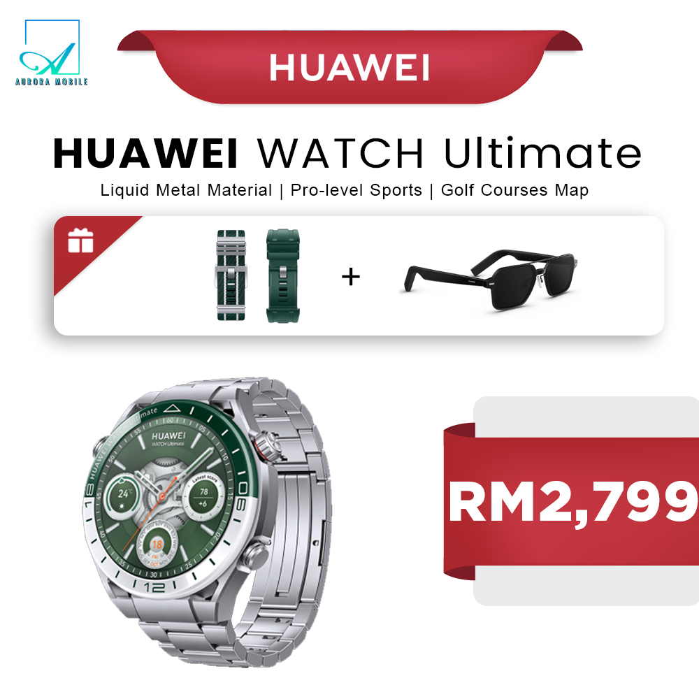 HUAWEI WATCH Ultimate Smartwatch Innovative Liquid Metal Material | Pro ...