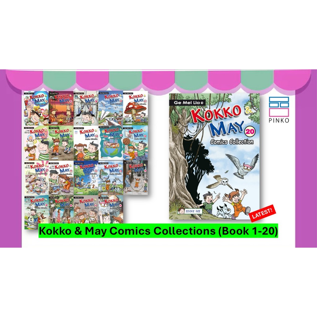 Kokko & May Comics Collection Series (Book 1-20) | Shopee Malaysia