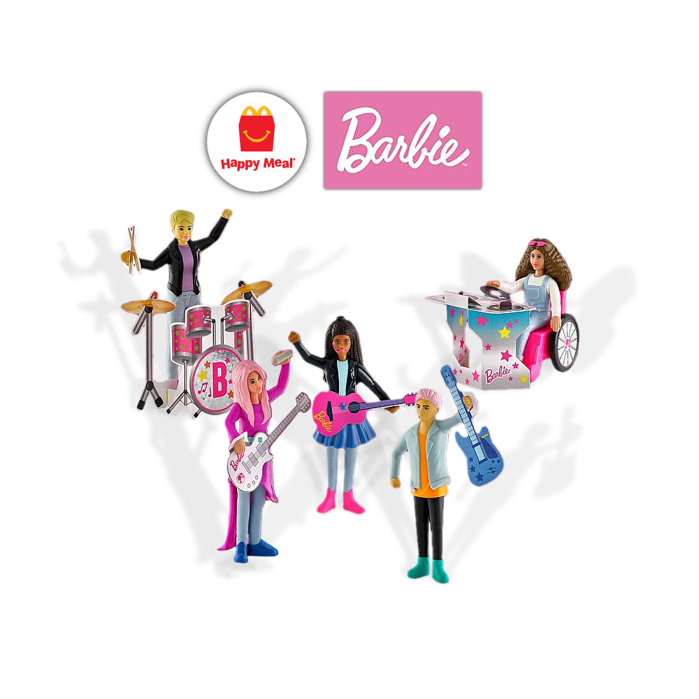 Barbie Musicians Band (5-piece Complete Sealed Set) | Shopee Malaysia