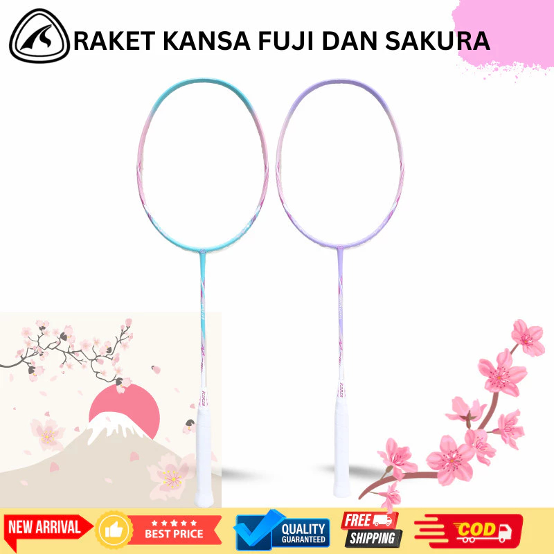 KANSA FUJI & SAKURA 4U BADMINTON RACKET (ORIGINAL 100%) | Shopee Malaysia
