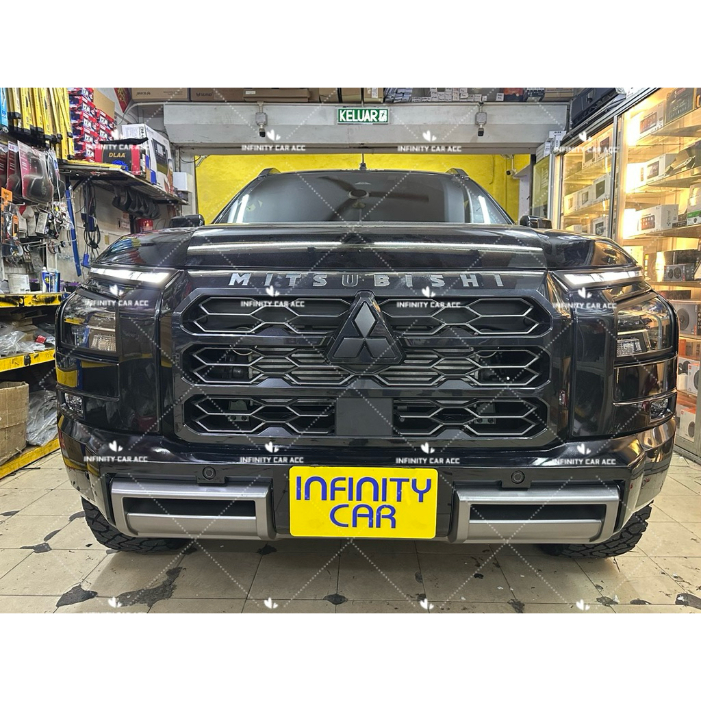 Mitsubishi Triton V5 2025-2026 Front Bumper Guard Cover （For Hight Spec ...