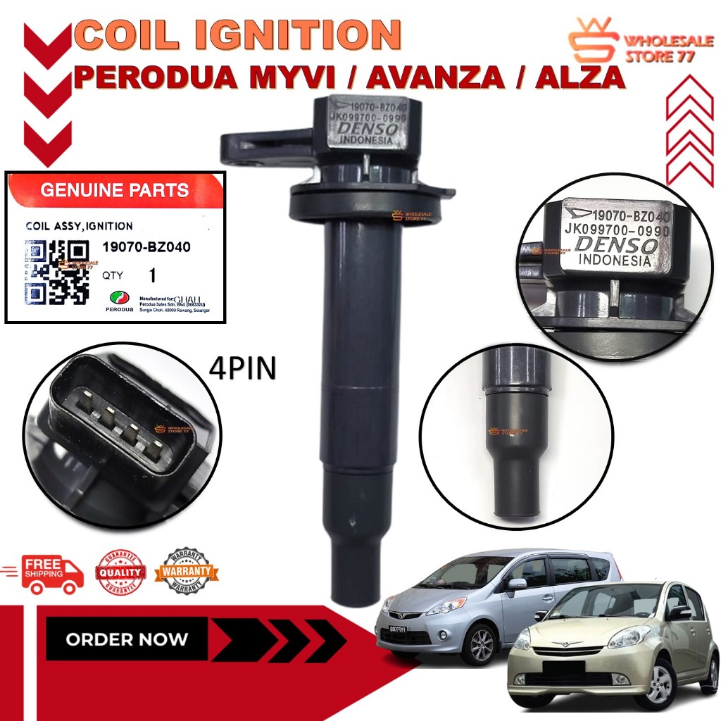 ORIGINAL | PERODUA MYVI 1.3 2005-2010 / ALZA 2006-2013 / TOYOTA AVANZA ...