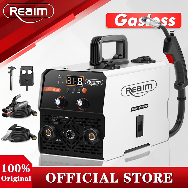 REAIM Mig Welding Machine Mig Welding Set Mesin Welding Gasless MIG/MMA ...