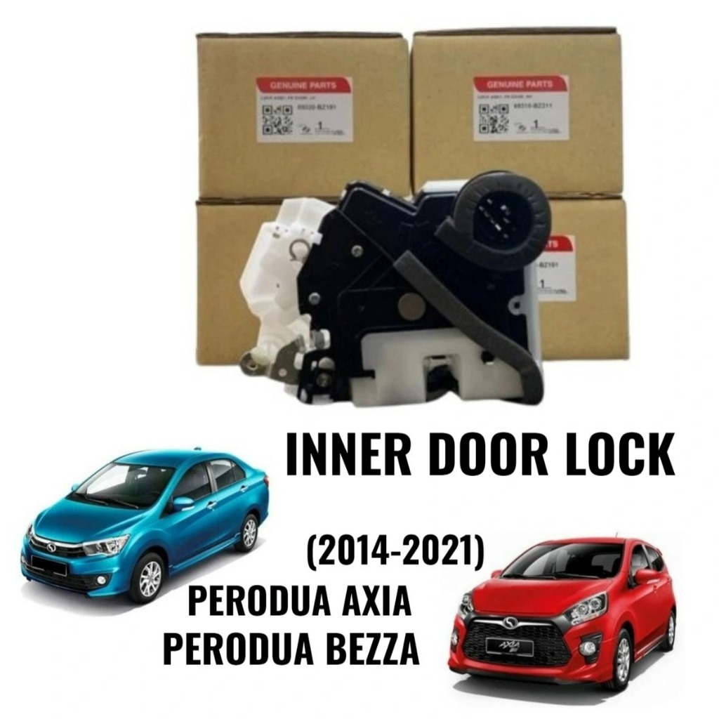 Perodua Axia Bezza 2014 2017 2021 Year Inner Door Lock With Actuator ...
