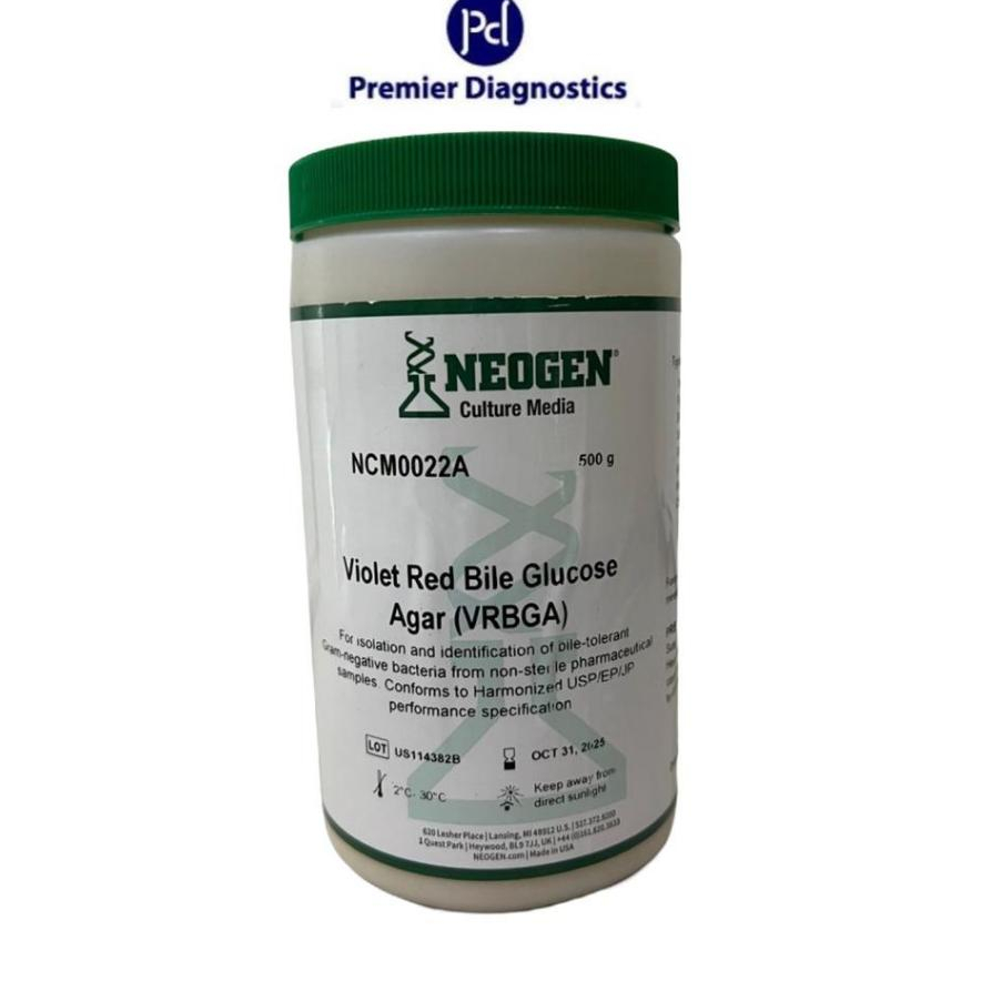 Violet Red Bile Glucose Agar (VRBGA) 500g (Neogen) | Shopee Malaysia