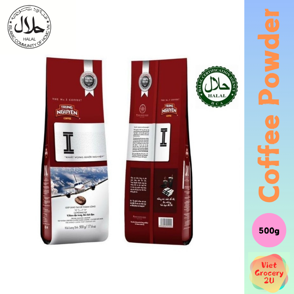 Serbuk Kopi Trung Nguyen 500G/ I coffee( Halal )/S coffee ( Non-halal ...