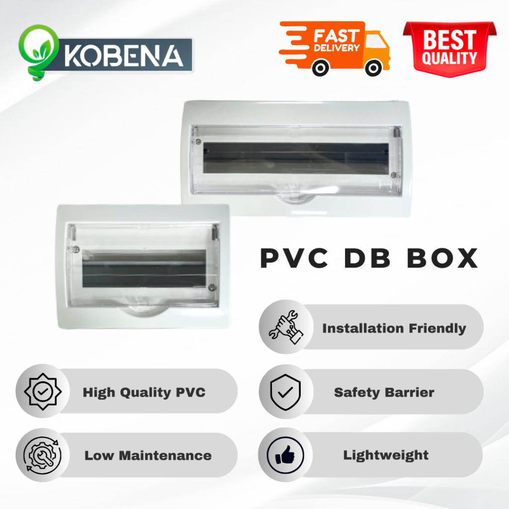 Kobena PVC MCB DB BOX 12.5WAY High Quality | Shopee Malaysia