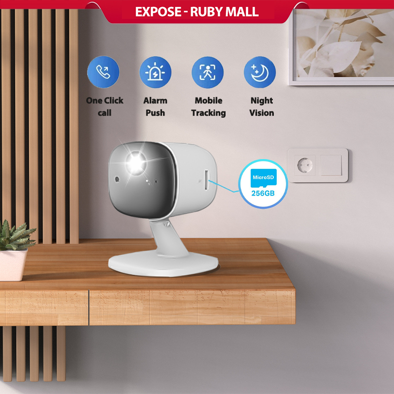 CCTV Camera WiFi FHD Home Infrared Night Vision Motion Detection ...