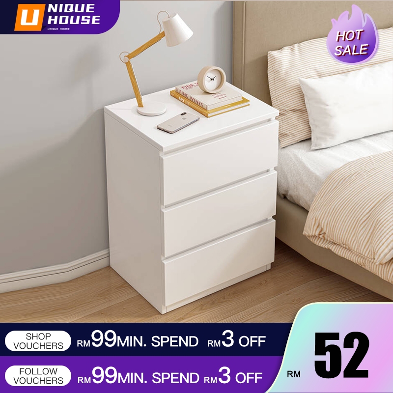 Meja Tepi Katil Side Table Bedroom Modern Nightstand Italian Coffee ...