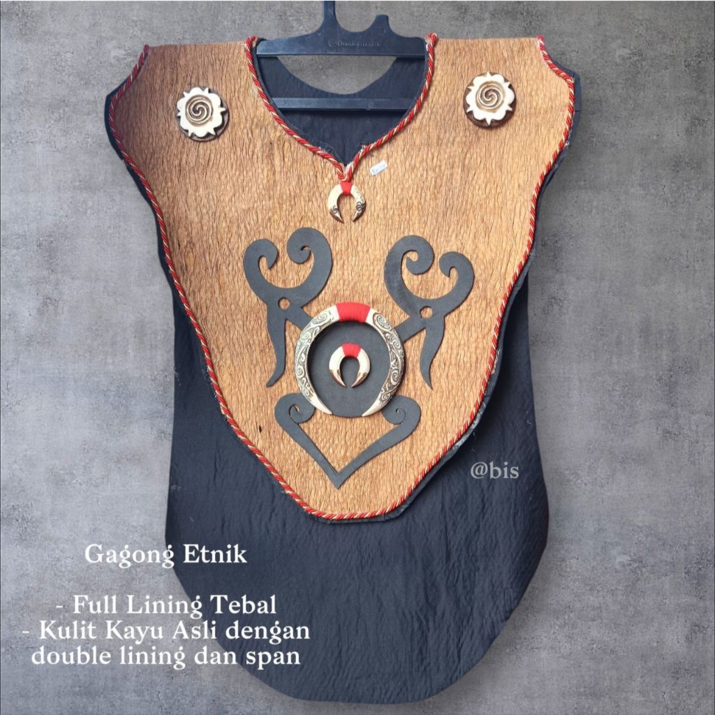 Gagong Kulit Kayu Suku Etnik Dayak | Shopee Malaysia
