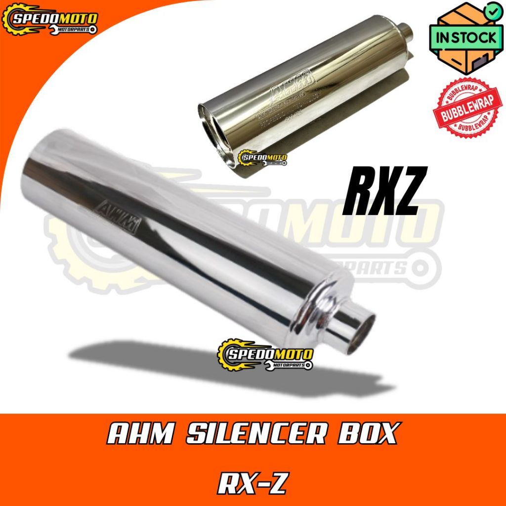 AHM SILENCER BOX EXHAUST YAMAHA RX-Z TABUNG EKZOS RXZ (2 VARIATIONS ...
