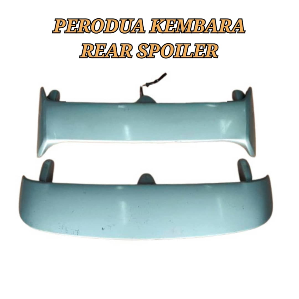 Rear Spoiler / Spoiler Belakang Perodua Kembara Spoiler Belakang / Rear Spoiler / Tail Gate ...
