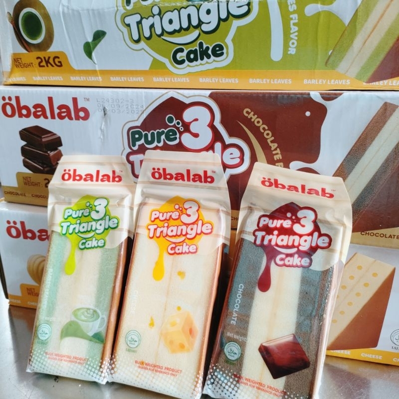 "READY STOCK" Obalab cake 20 x 100g (barley leave / cheese /chocolate ...