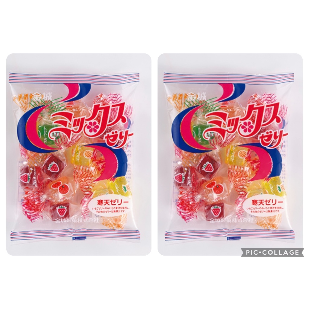 direct from japan kinjyo Seika ASMR Agar agar fruit jelly Fruit Gummies ...