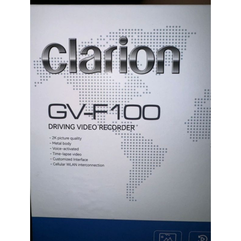 CLARION GV -F100 2k FRONT + 1080 P REAR | Shopee Malaysia