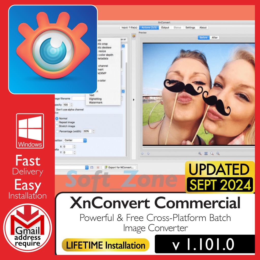 XnConvert 1.101.0 - Powerful & Free Cross-Platform Batch Image Converter (portable) [WINDOWS x64 ...