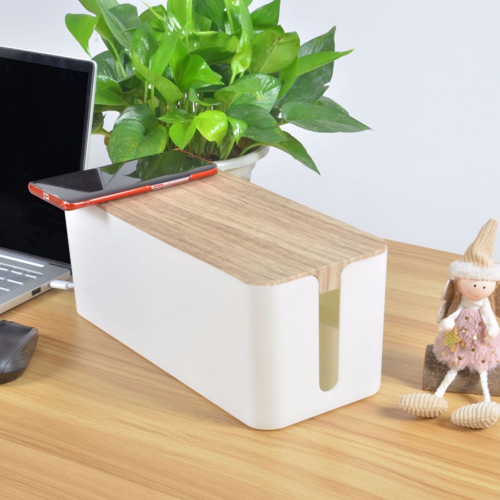 Cable Management Storage Box | Minimalist Cable Organizer Box | Safety ...