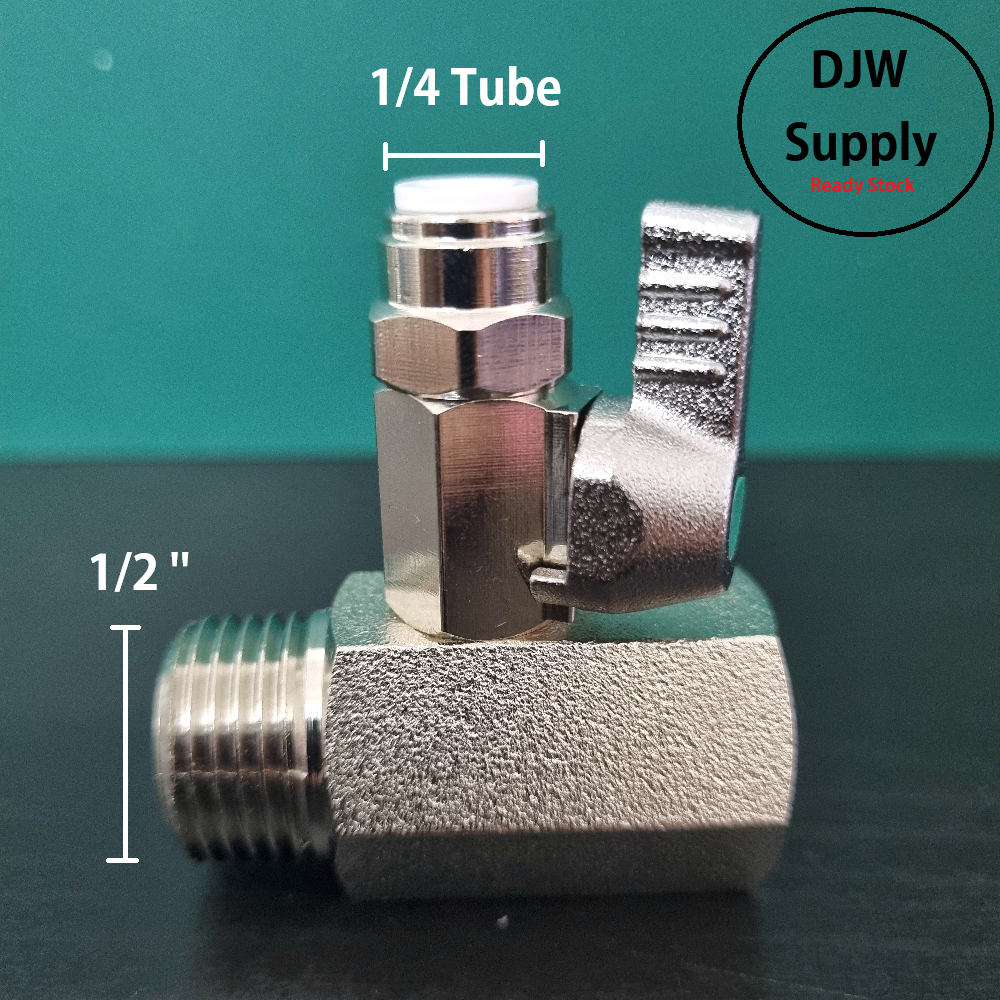 Water Feed Adaptor 1/2" Water Filter 1/4" 6mm Tube Countertop Filter ...