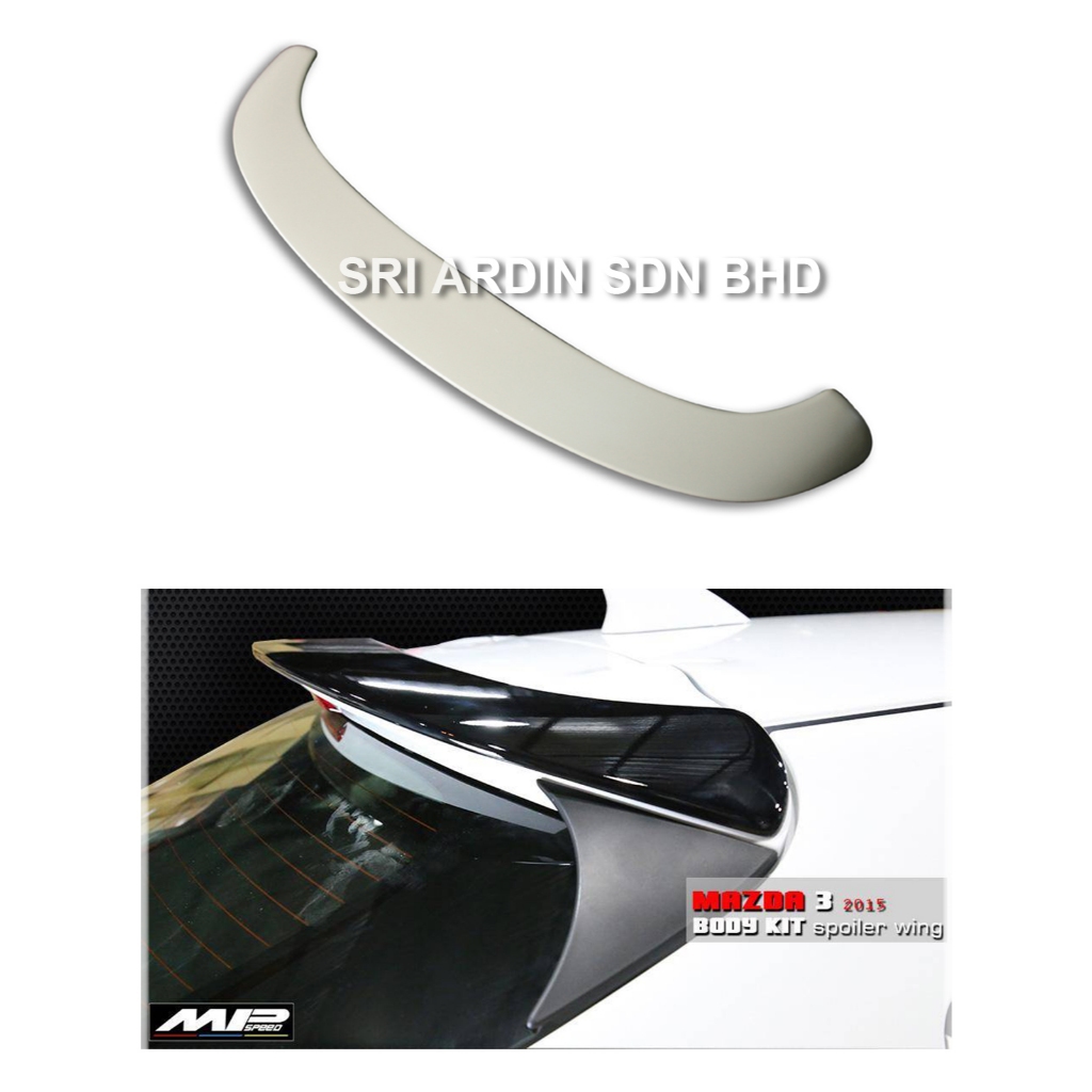 Mazda 3 BM / BN 14-18 Hatchback MZ Style OE Rear Spoiler Lip | Shopee ...