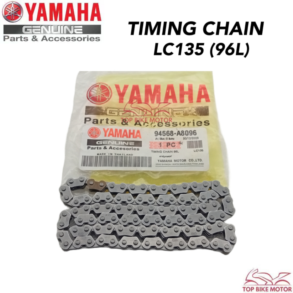 YAMAHA LC135 TIMING CHAIN FZ150 Y15 Y15ZR RANTAI KECIL 94568-G0090 ...