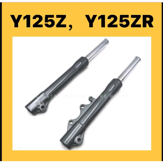 YAMAHA Y125Z Y125ZR FRONT FORK ASSY Y125Z Y125 Z ZR 135Z 125ZR FRONT FORK DAMPER ABSORBER DEPAN ...