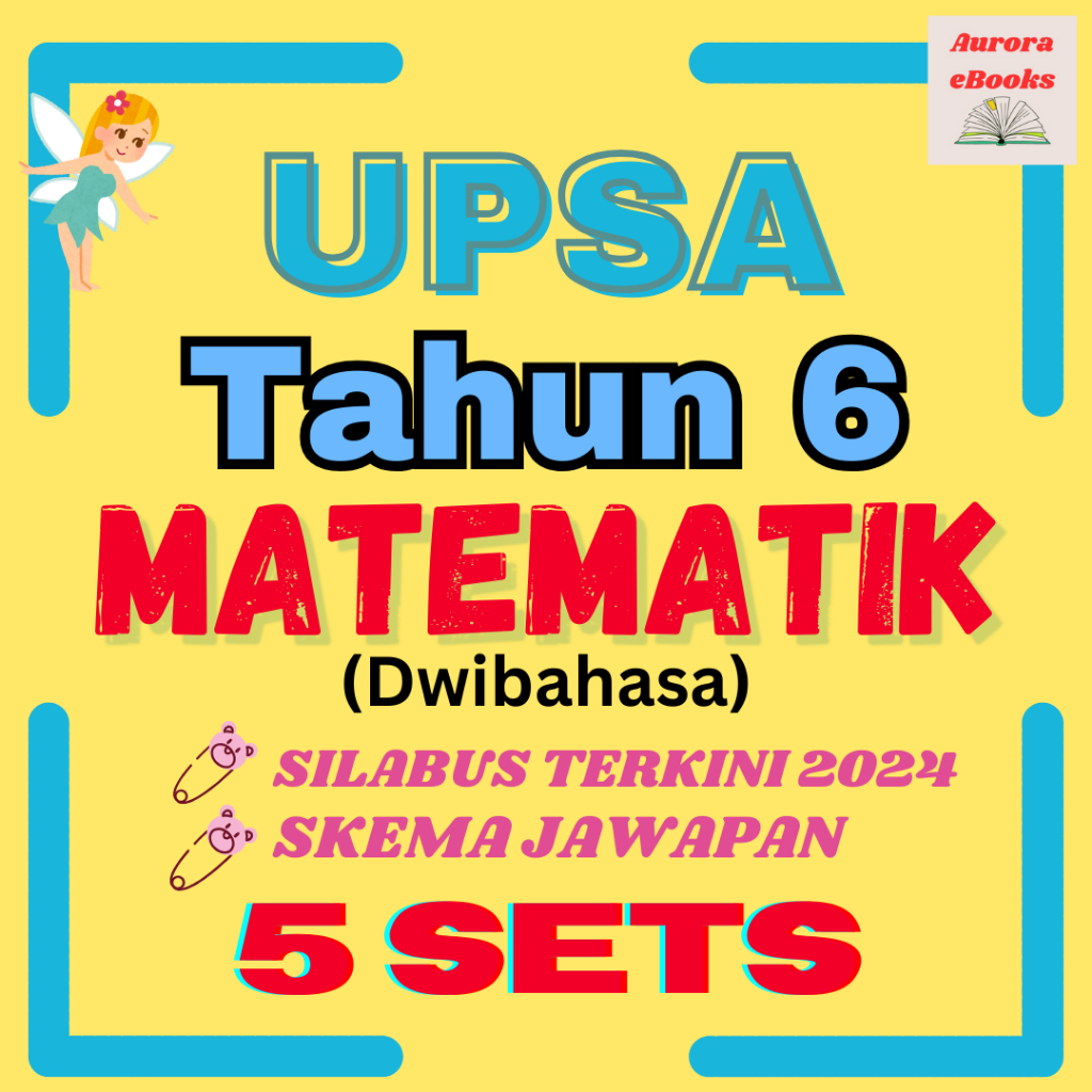 [Softcopy PDF📚] Ujian Pertengahan Tahun 6 Matematik (DLP Dwibahasa) | Tahun 6 | Mid Year Exam ...