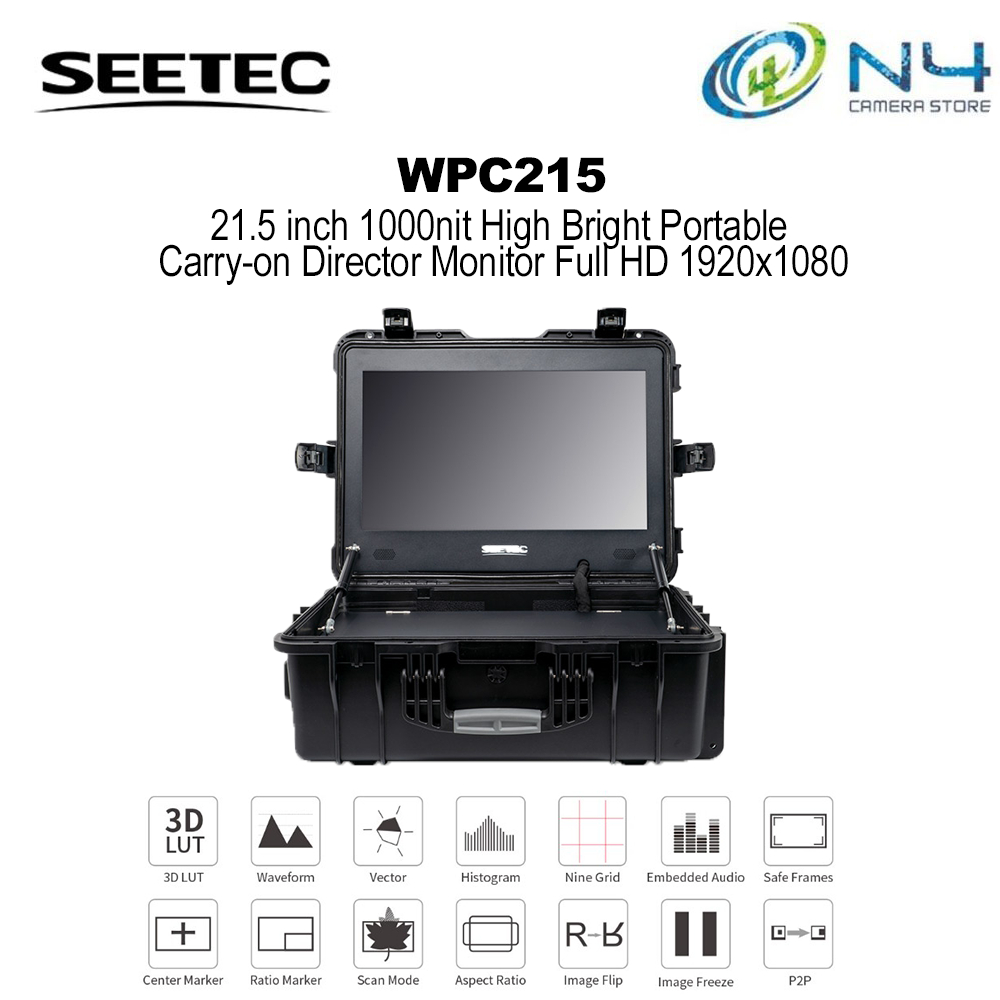 SEETEC WPC215 21.5 inch 1000nit High Bright Portable Carry-on Director ...