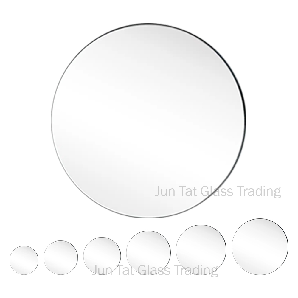 Ready Stocks Round Mirror Round Glass Custom Size Kaca Bulat Cermin ...