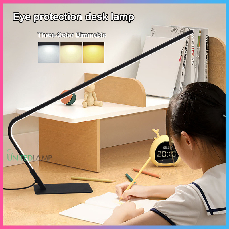 Desk lamp LED eye protection desk reading lamp study work children ...