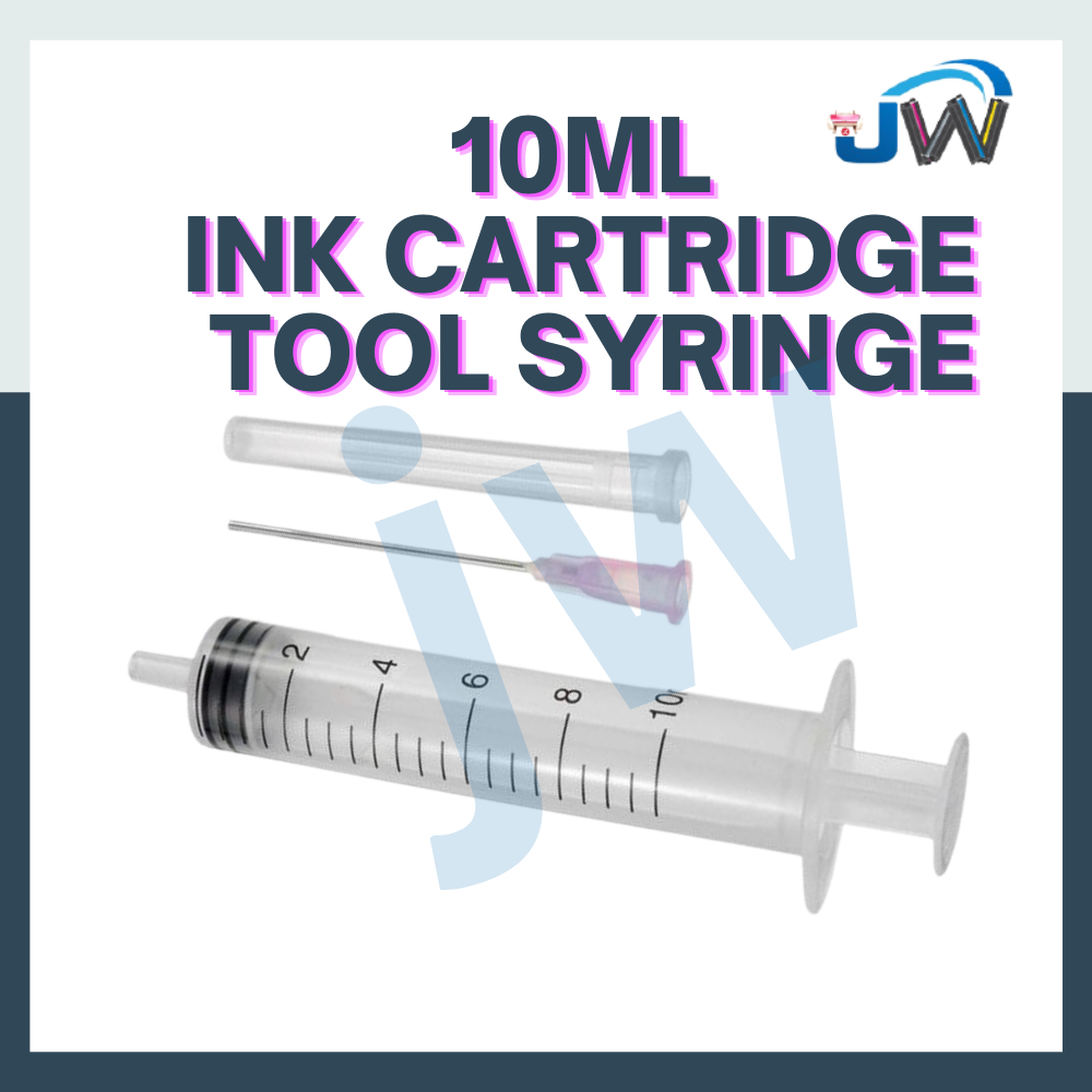 Dye Ink Refill Ink Syringe Needle Refill Printer Cartridge Ink Jarum ...