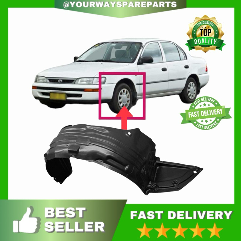 【YW SPARE PARTS】Toyota AE100 Toyota AE101 Fender Protector Cover ...