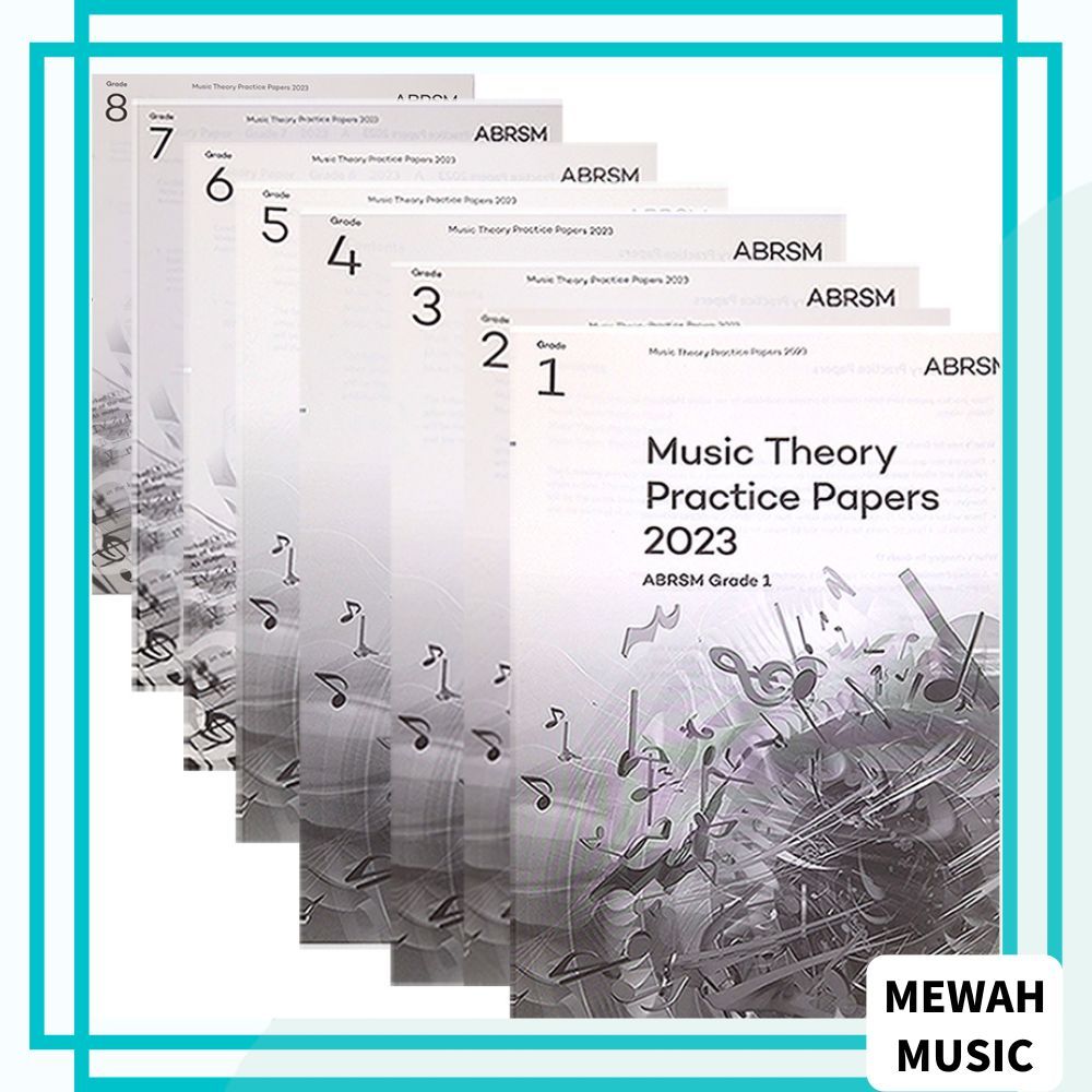 ABRSM Music Theory Practice Papers 2023 Grade 1 ~ Grade 8 | Shopee Malaysia