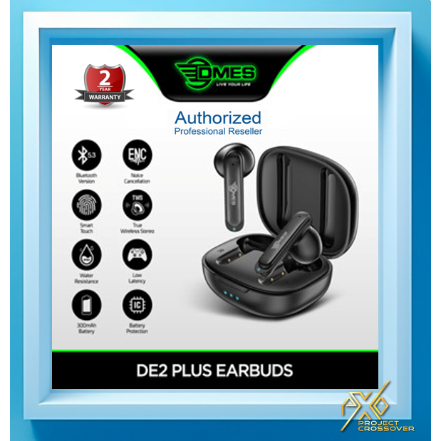 DMES DE2 Plus Wireless Earbuds Bluetooth 5.3 TWS Sport Gaming Earbuds ...