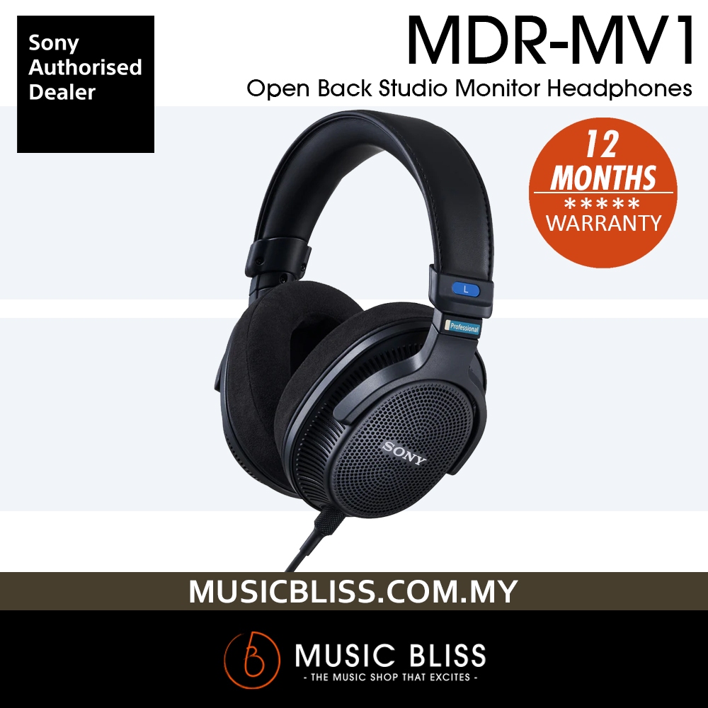 Sony MDR-MV1 Open Back Studio Monitor Headphones (MDRMV1) | Shopee Malaysia