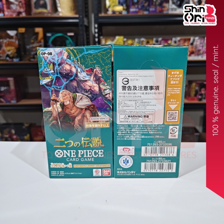 [READY STOCK] [BOX] One Piece TCG - One Piece 08 Two Legends [TCG ...