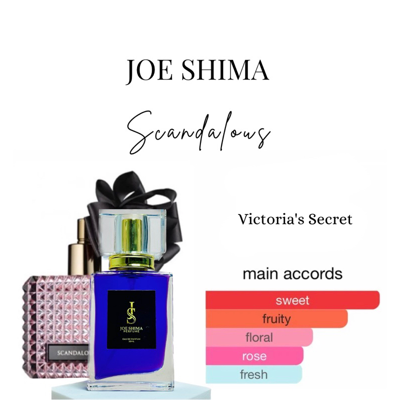 JOE SHIMA PERFUME / SCANDALOUS 30ML | Shopee Malaysia